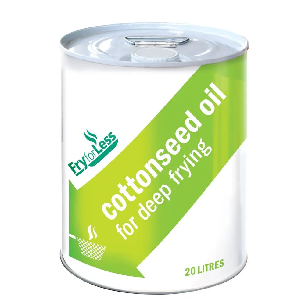 Fry for Less 20L Refined Cottonseed Oil Drum – Bulk Frying Oil