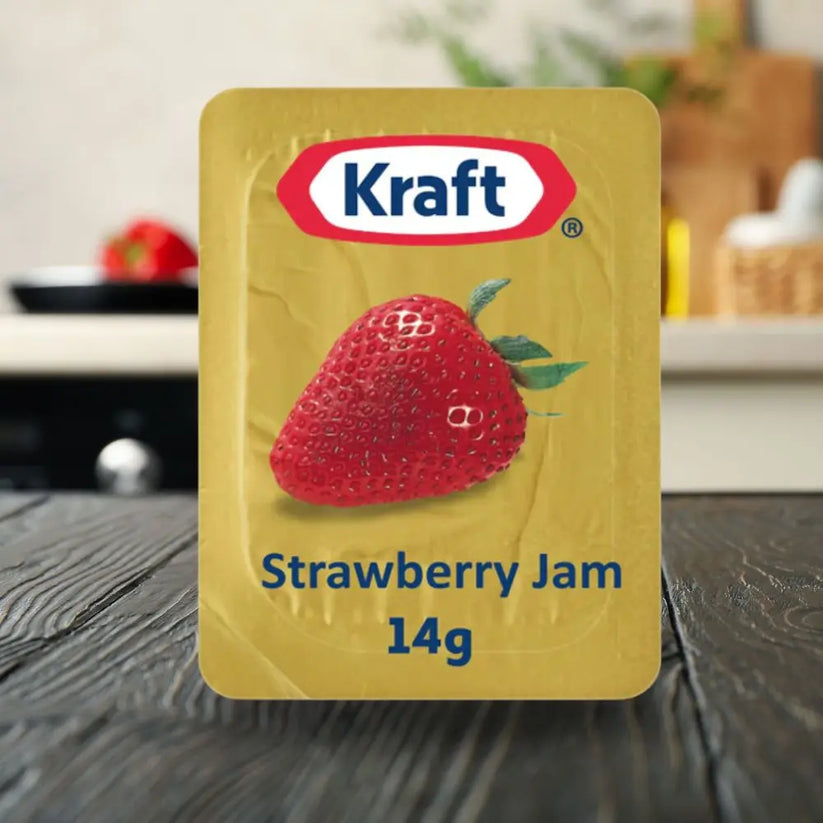 Kraft Strawberry Jam Portion Control 14gm - petitstresors – Petits Tresors