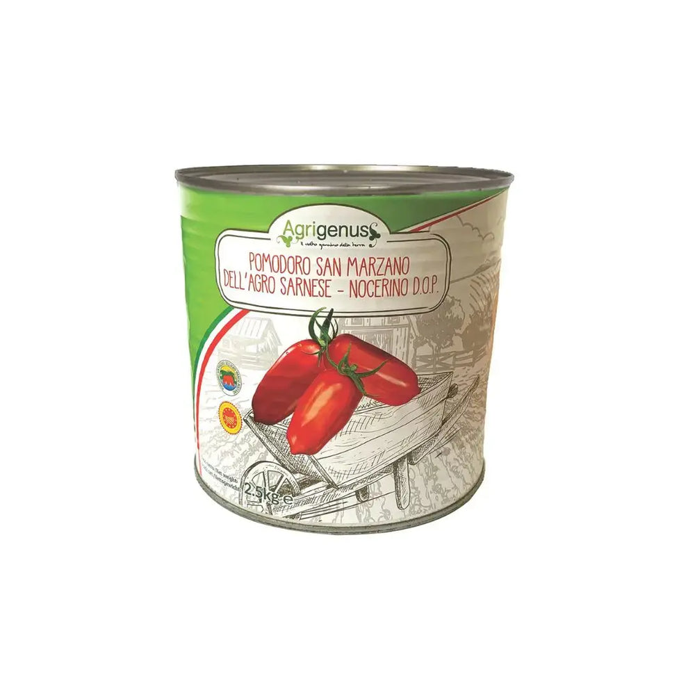 Agrigenus DOP San Marzano Tomatoes 2.55kg | Bulk Italian Sauce Base