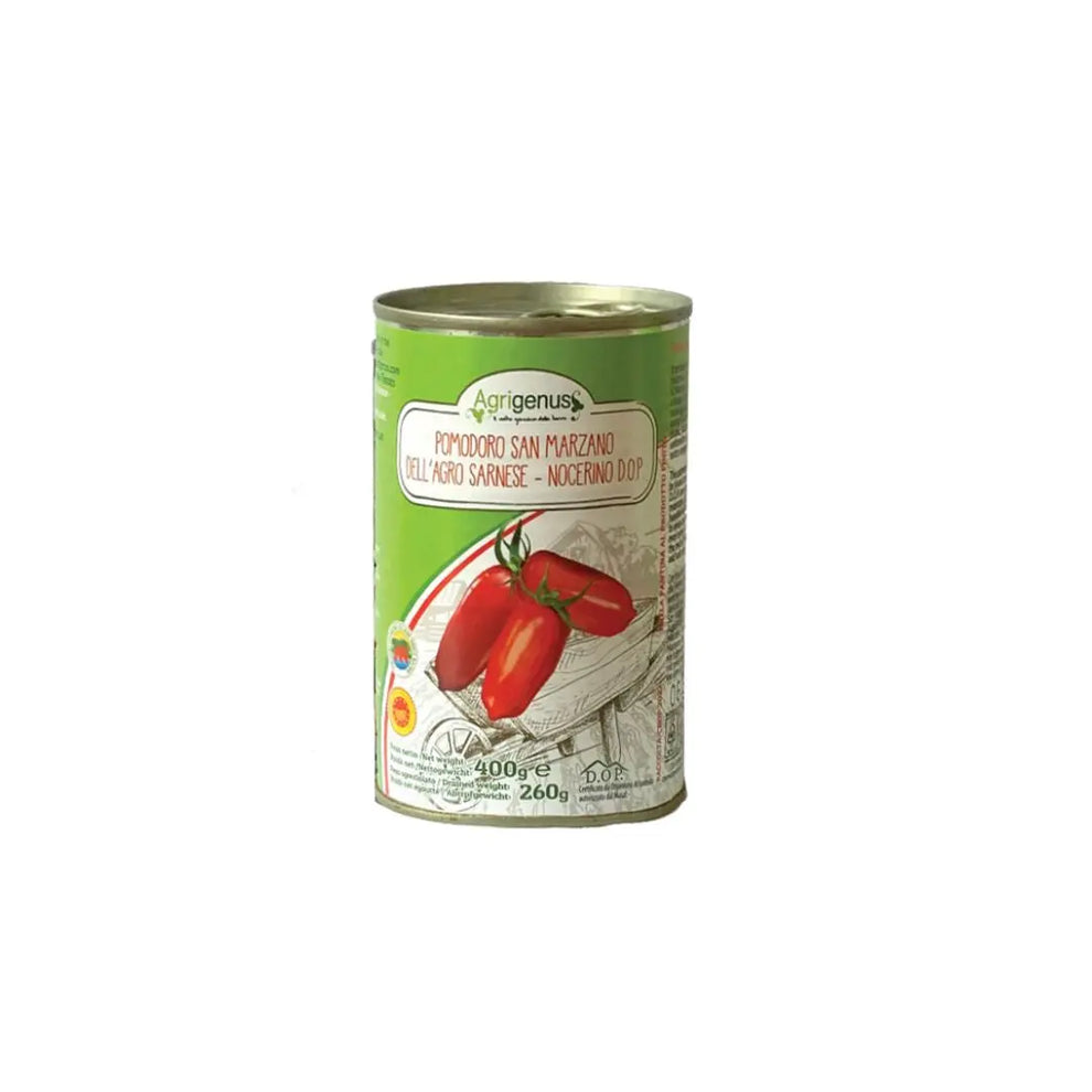 AgriGenus San Marzano DOP Peeled Tomatoes 400g – Italian Excellence