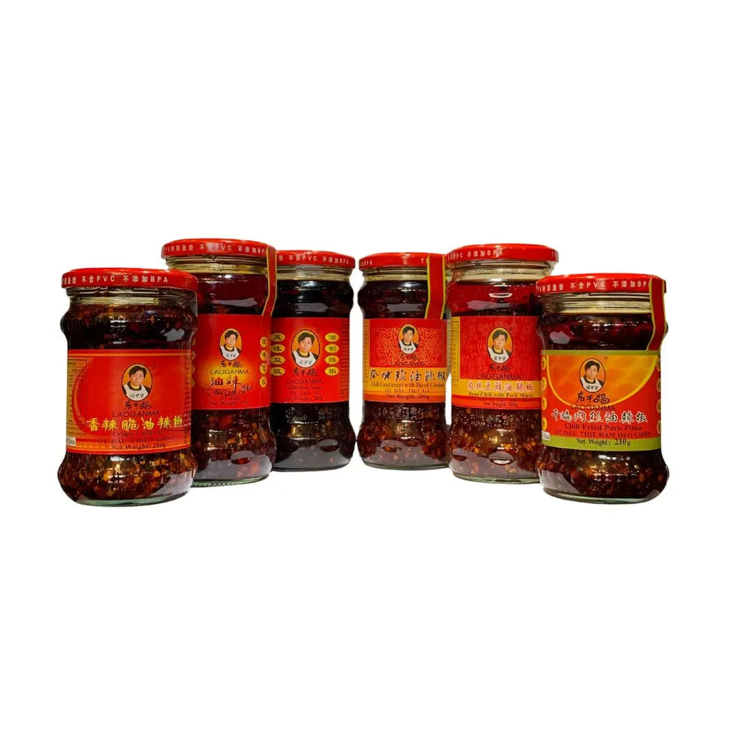 Lao Gan Ma Chilli Oil Collection | Bold Flavour, Crunchy Texture