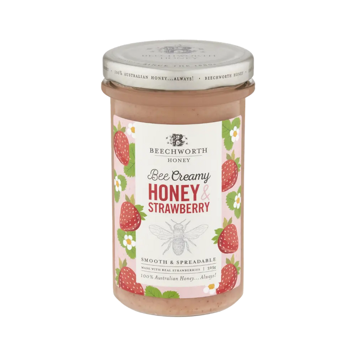 Beechworth Honey - Bee Creamy Honey & Strawberry - petitstresors