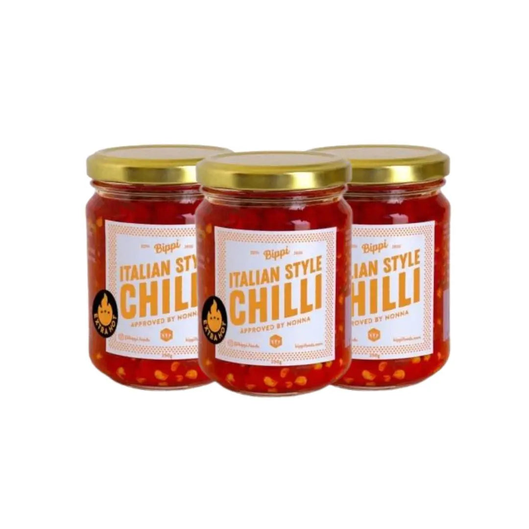 Bippi Italian-Style Chilli 3PK - Extra Hot 250g - PetitsTresors ...