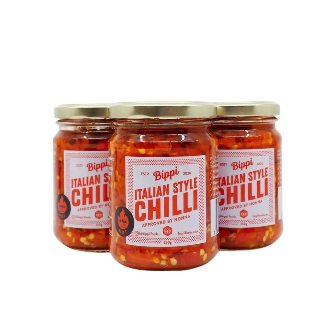 Bippi Chilli | Italian-Style Chilli | Hot 250g 3 pack - PetitsTresors