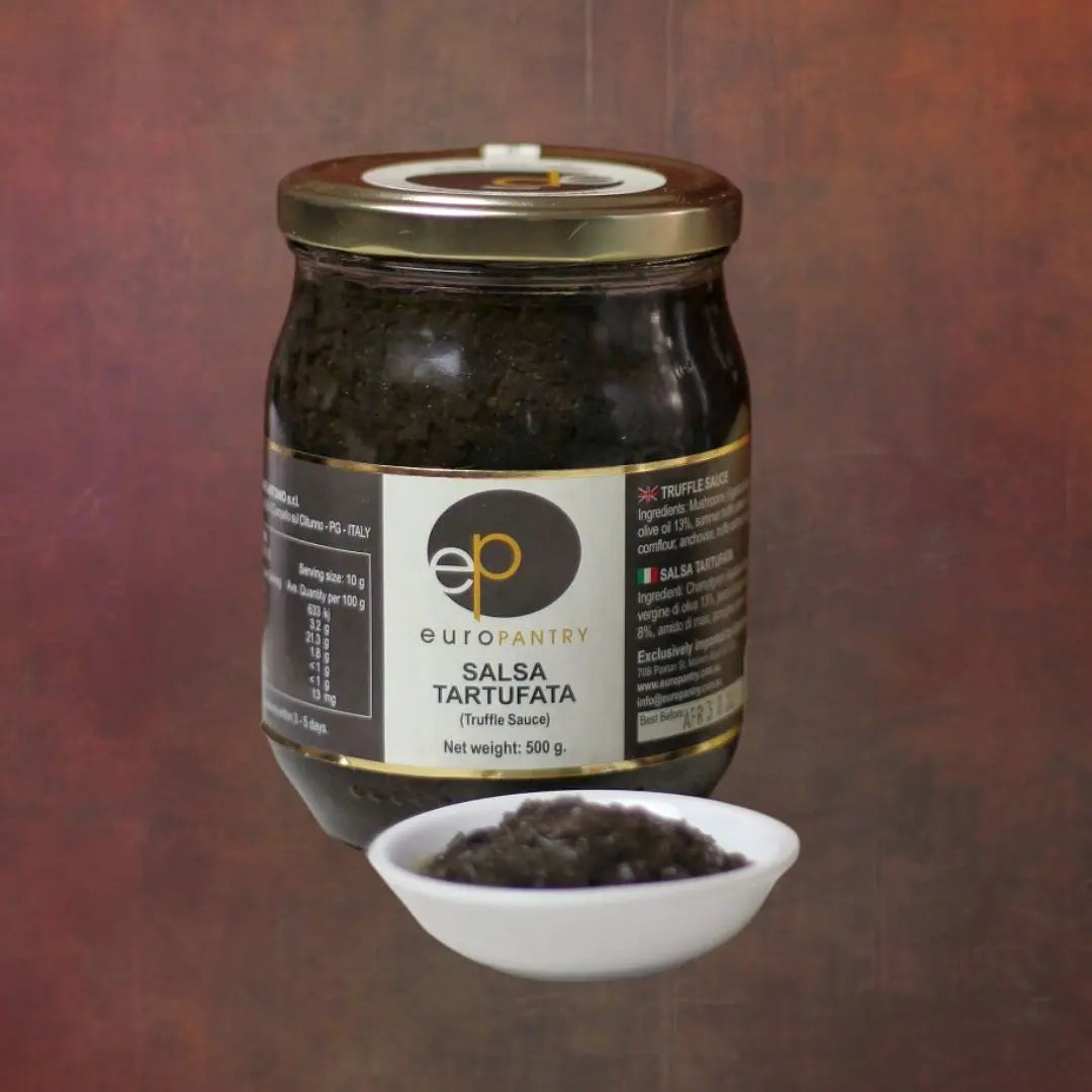 EuroPantry Vegan Salsa Tartufata: Premium Black Truffle Paste