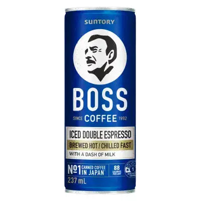 Suntory Boss Coffee Iced Double Espresso – Bold Japanese Brew