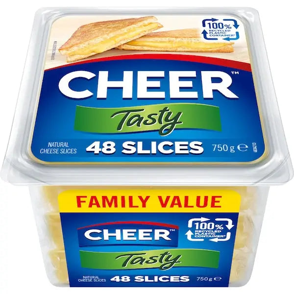 Cheer Tasty Cheese Slices – 500g Packs