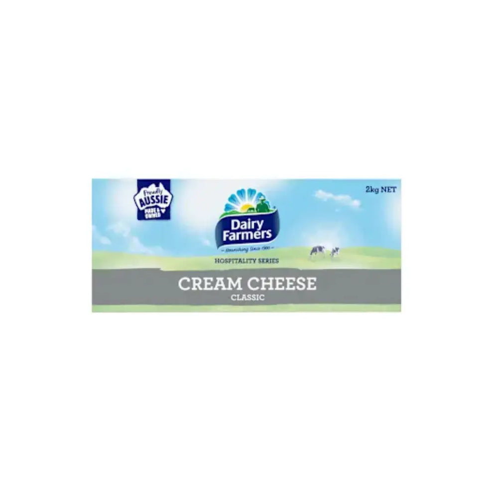 Cream Cheese 2kg | Dairy Farmers | Australian Made | Petits Trésors