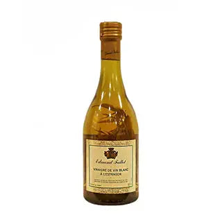 Edmond Fallot White Wine Vinegar with Tarragon French Gourmet Vinegar