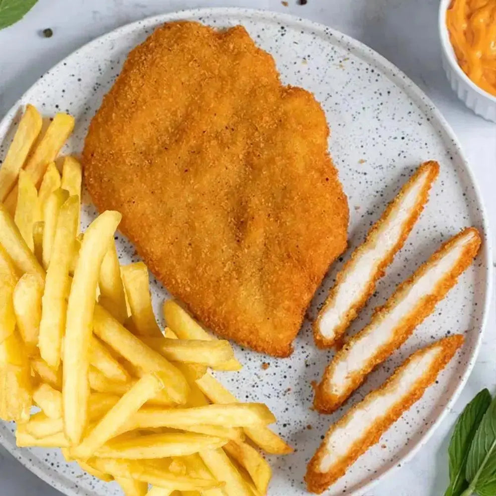 Frozen Panko Chicken Schnitzel 200g – Box of 30, Crispy IQF – Petits ...