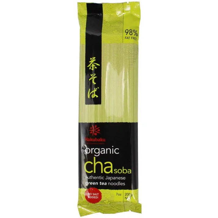 Hakubaku Organic Green Tea Noodles - Petits Tresors