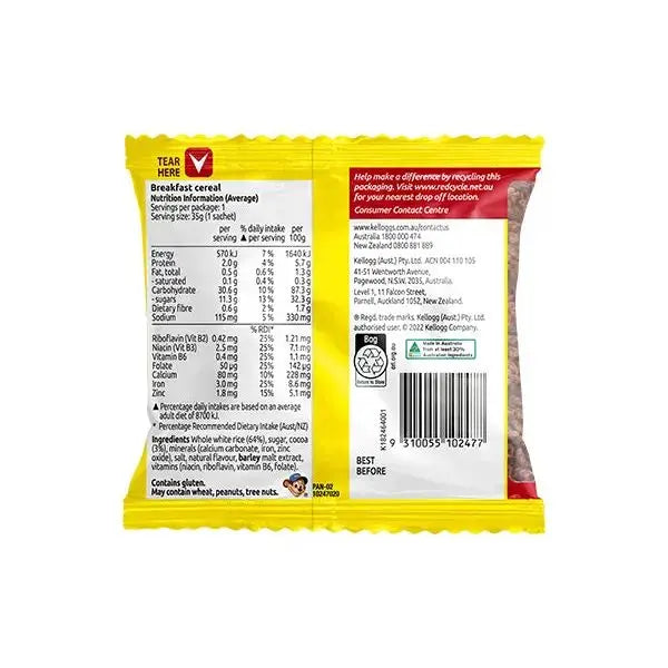 Kelloggs Coco Pops® | Chocolatey Cereal in Single-Serve Packs