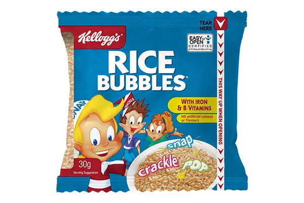 Kelloggs Rice Bubbles Sachets 30gm – Light, Crispy & Nutritious ...