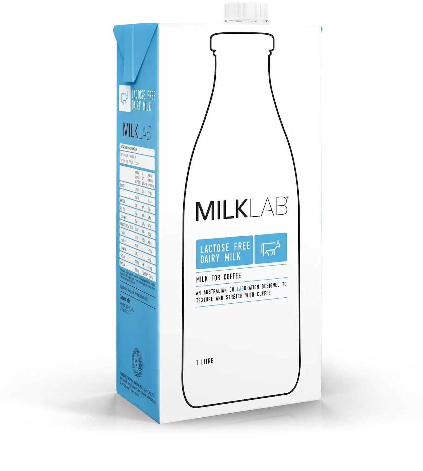 MILKLAB Lactose Free Dairy Milk - available online from PetitsTresors