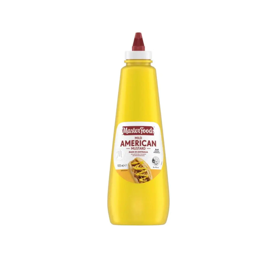MasterFoods Mild American Mustard Bottle 920mL - petitstresors – Petits ...