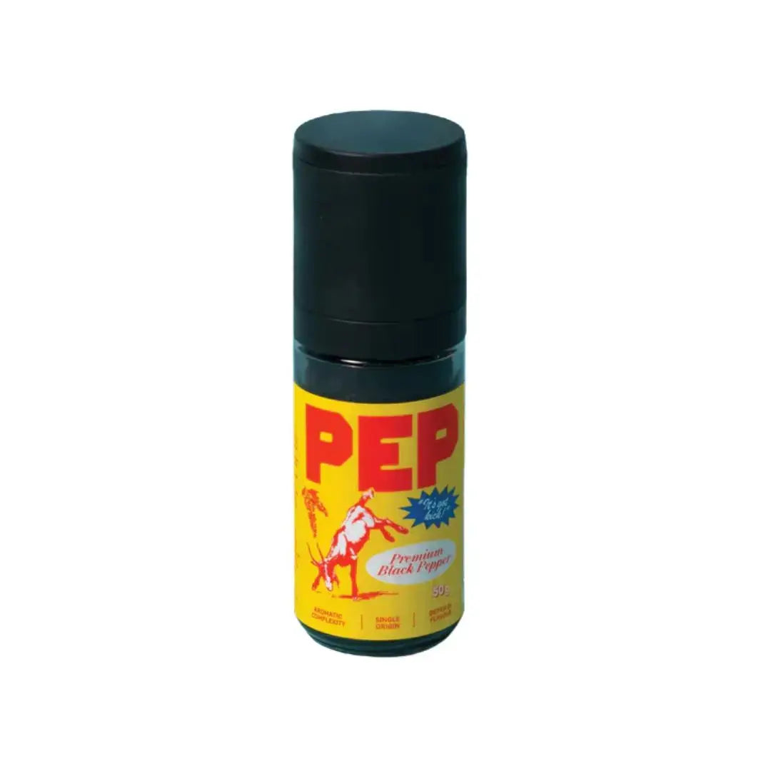 Pep Pepper Single-Origin Grinder – Cambodian Black Pepper | Petits Trésors
