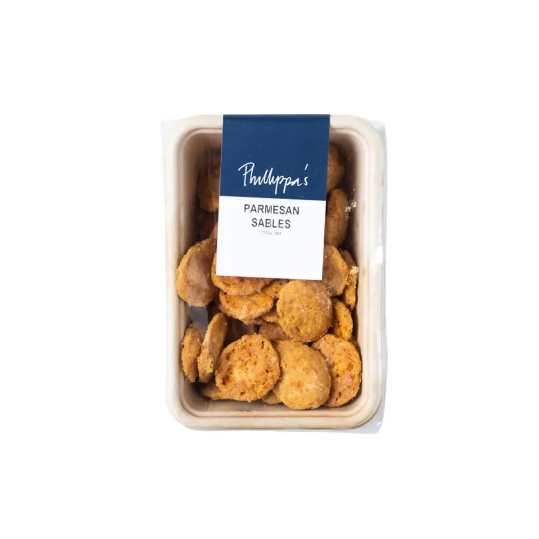 Phillippa’s Parmesan Sablé – Savoury Cheese Biscuits with Cayenne