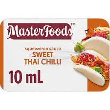 MasterFoods Sweet Thai Chilli Squeeze-On | 100 x 10g - petitstresors