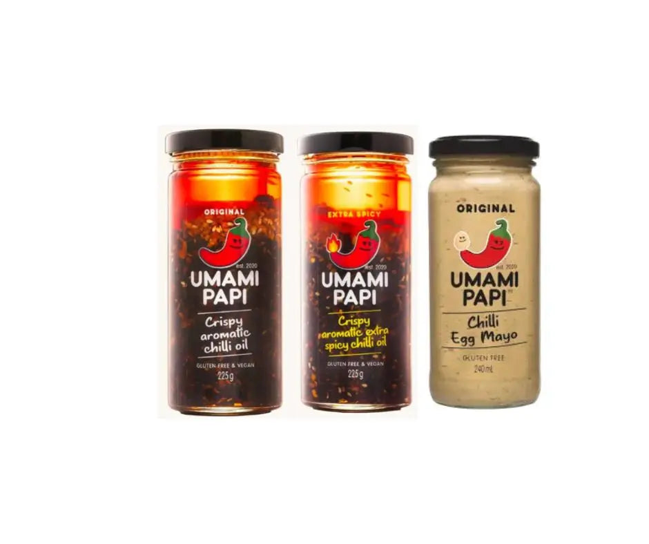 Umami Papi Ultimate Trio – Bold Flavour, Heat and Creamy Indulgence ...