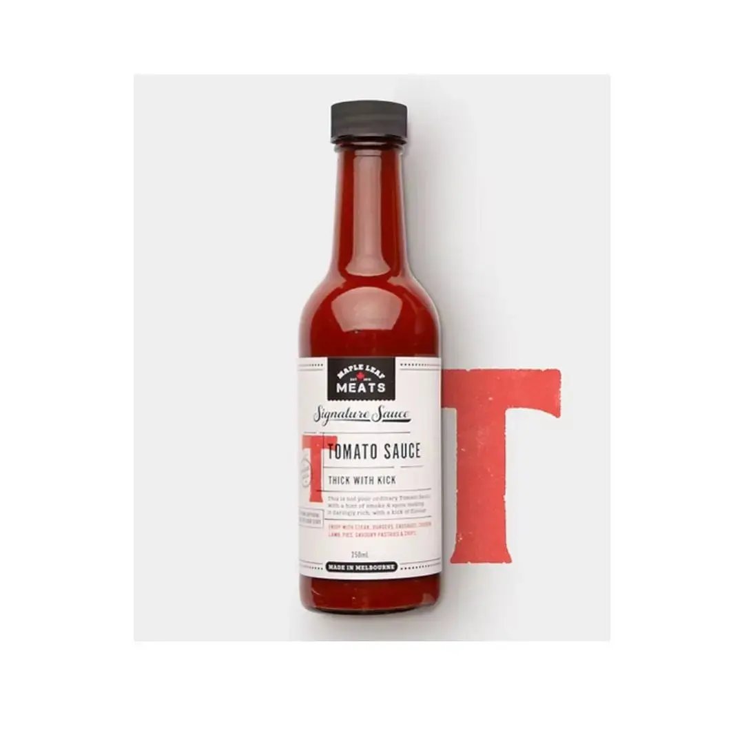 Maple Leaf Meats Tomato Sauce, Thick, Rich & Smoky with a Savoury Kick
