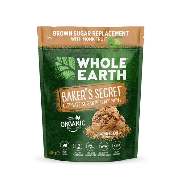 Organic Brown Sugar Replacement by Whole Earth Bakers Secret - 200g