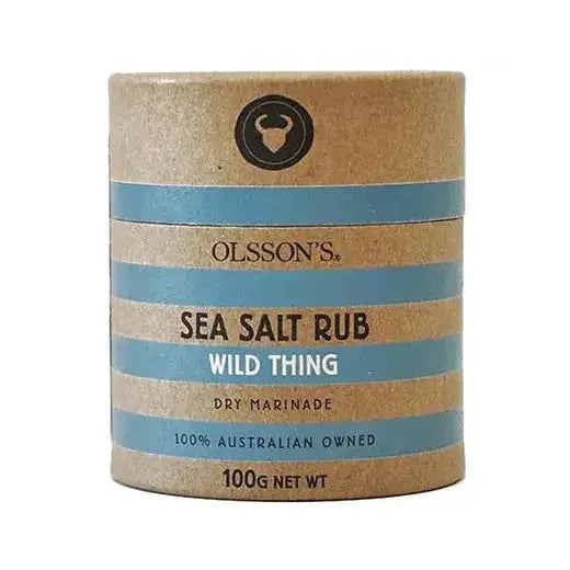 Olsson’s Salt Wild Thing–Bold Flavour Premium Australian Sea Salt Rub ...