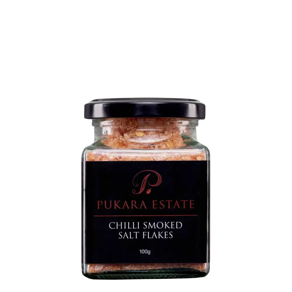 Pukara Estate | Chilli Smoked Salt Flakes 100gm - petitstresors
